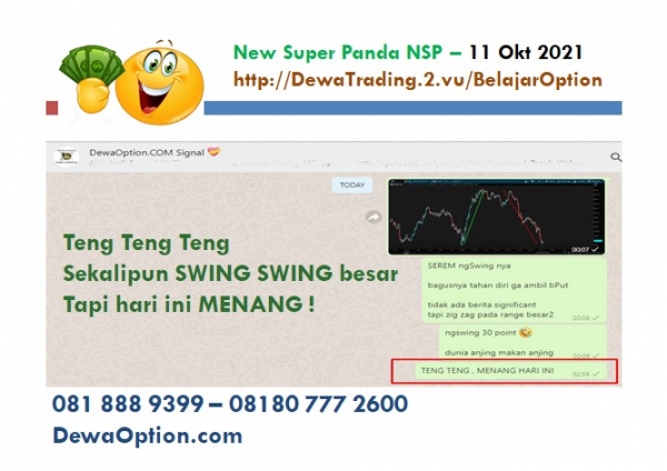 Contoh Signal & Trading 2020 – 2021 – DewaTrading Indonesia